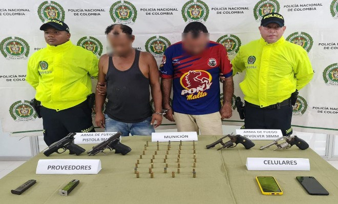 Se logra la captura de dos ciudadanos, mediante diligencia de registro y allanamiento en ...